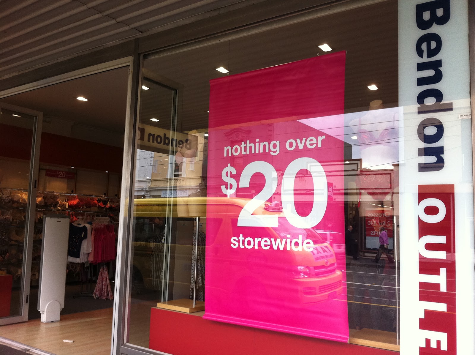 Bendon Outlet $100 for $1000 worth of lingerie