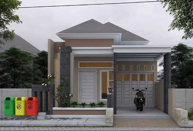 10+ Tampak Depan Rumah Minimalis Batu Alam | Rumah Minimalis