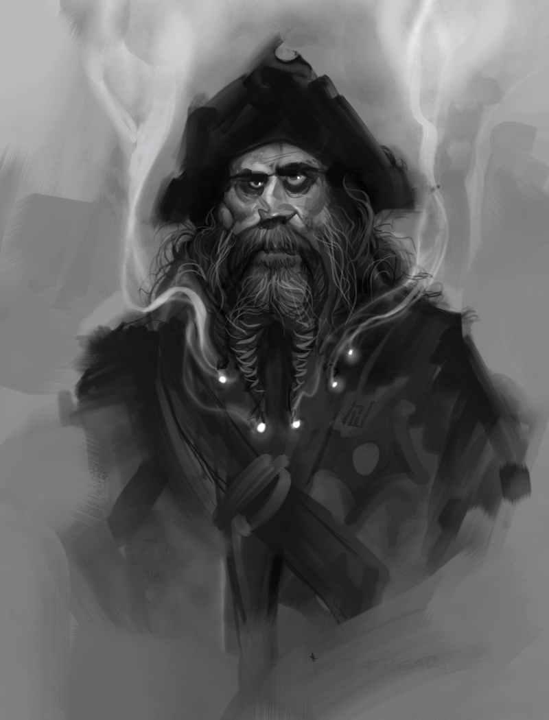 woodyart: Blackbeard