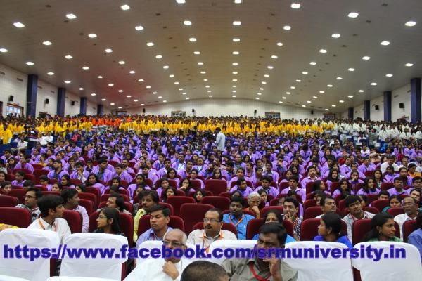 SRM University Auditorium - SRM Institute of Science and Technology SRM University Auditorium - SRM Institute of Science and Technology