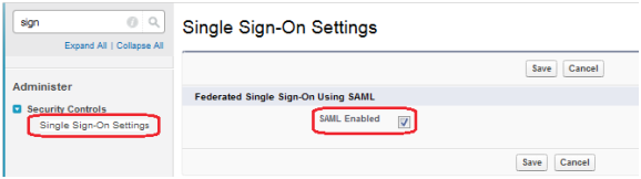 Single sign-on settings in salesforce. ~ Salesforce Tutorials