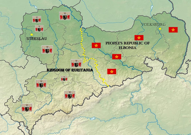 Jozi's Tin Man: Ruritanian-Elbonian War of 1925: Battle 1