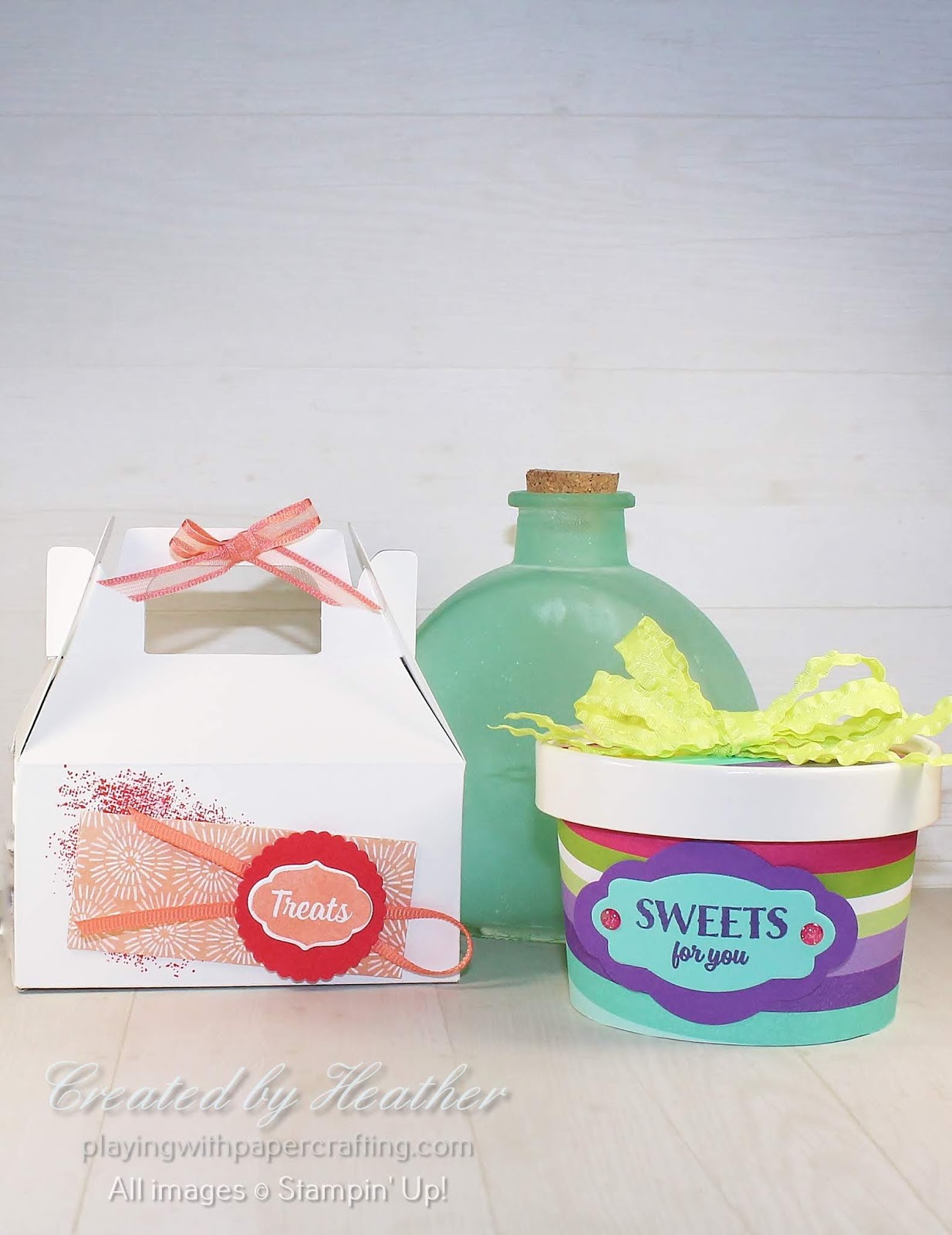 Playing with Papercrafting: Sweet Cups for My Craft Crop to Aid Refugees