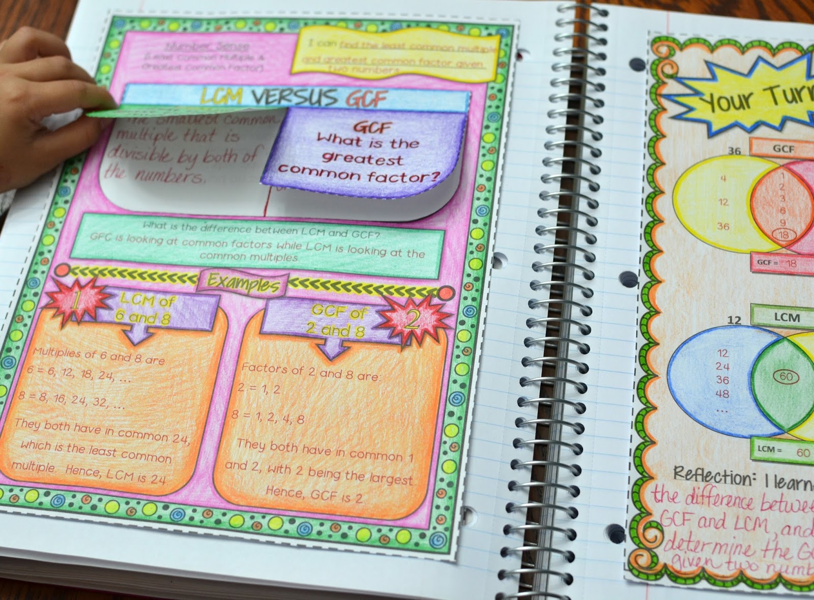 The Best of Teacher Entrepreneurs III: 7th Grade Math Interactive Notebook