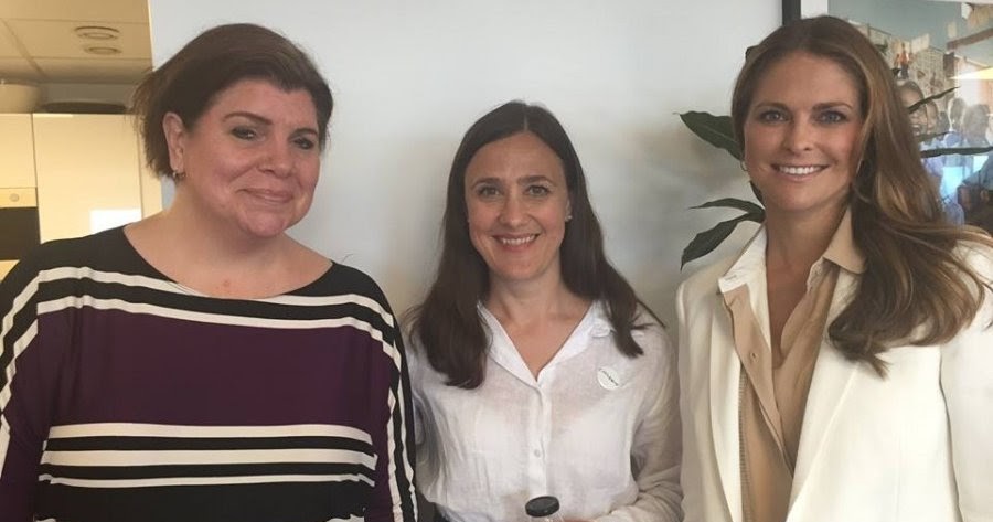 Princess Madeleine at new office opening of Childhood Foundation ...