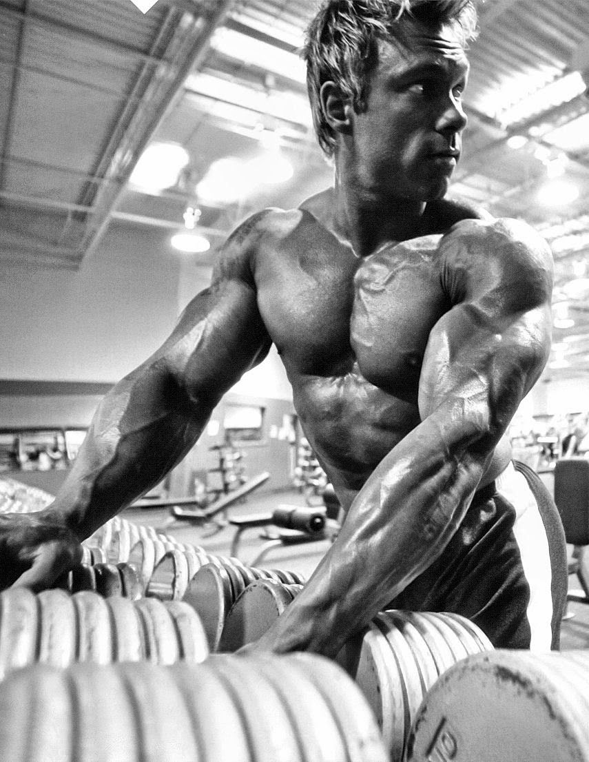 the beauty of male muscle: Larry