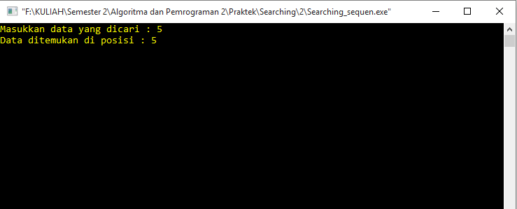 Searching Dalam Algoritma Pemrograman C++ | KURNIA'S TYPING