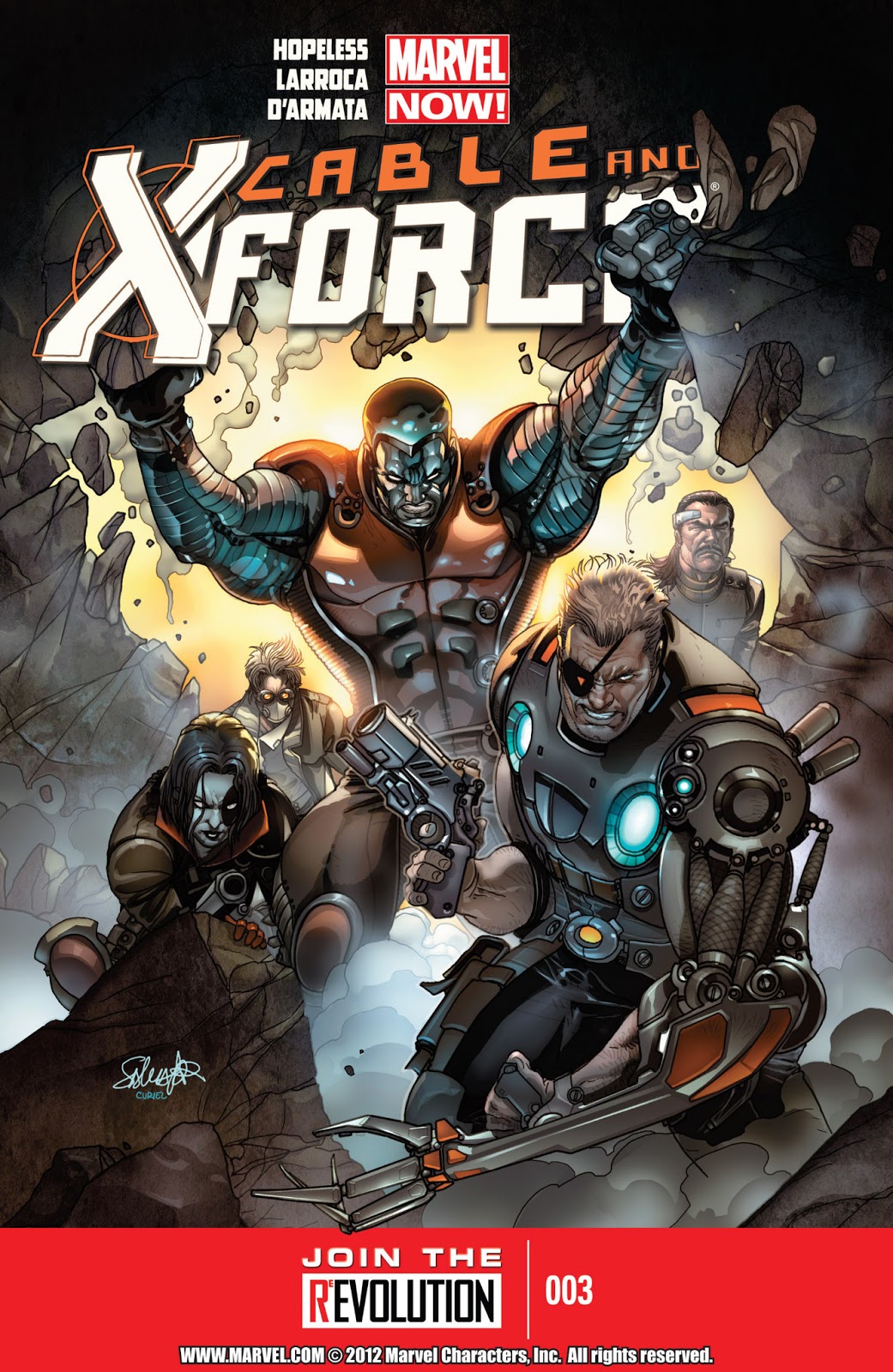 X-MEN GENERATION: Avance del Cable and X-Force #3