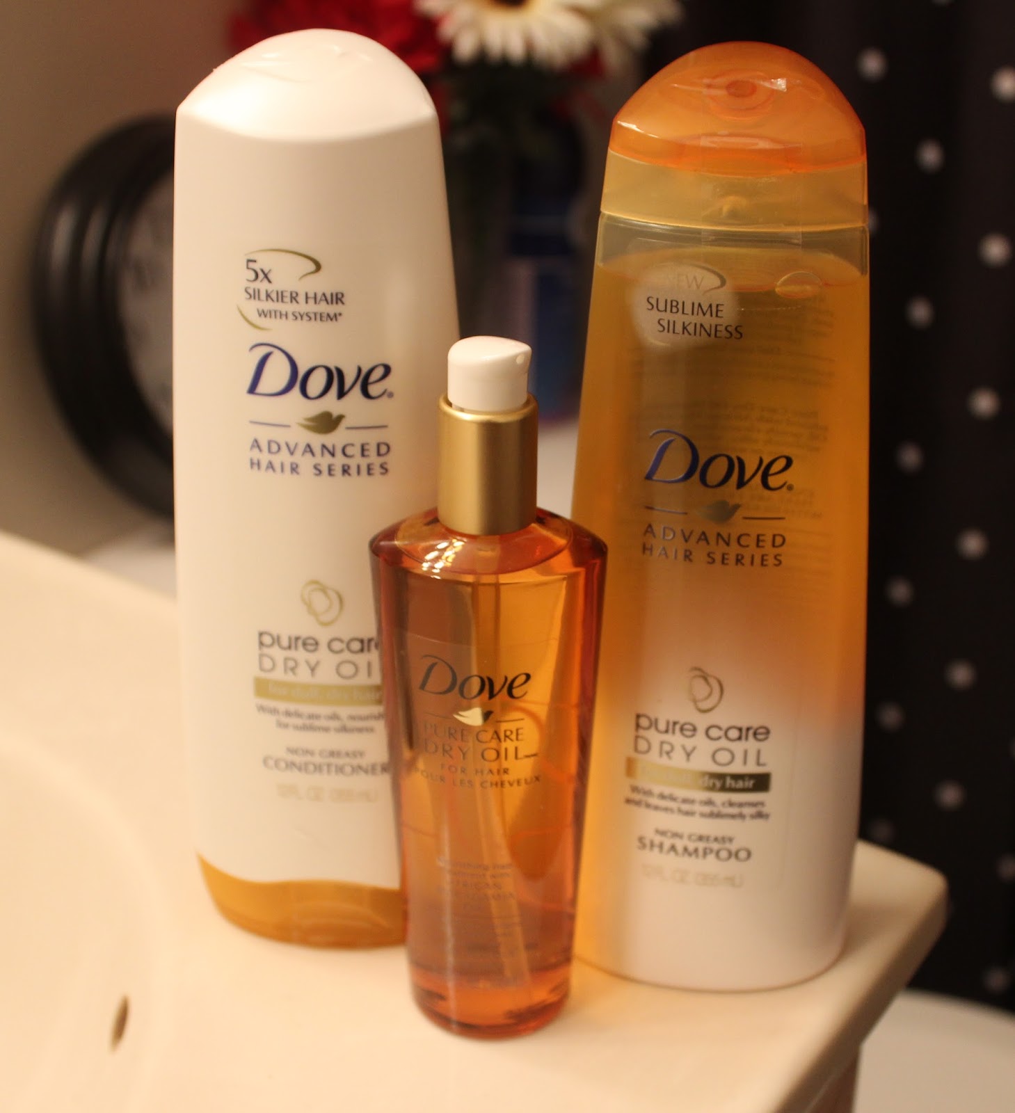 Natural Hair | Creating Silky Hair with Dove Pure Care Dry Oil ...