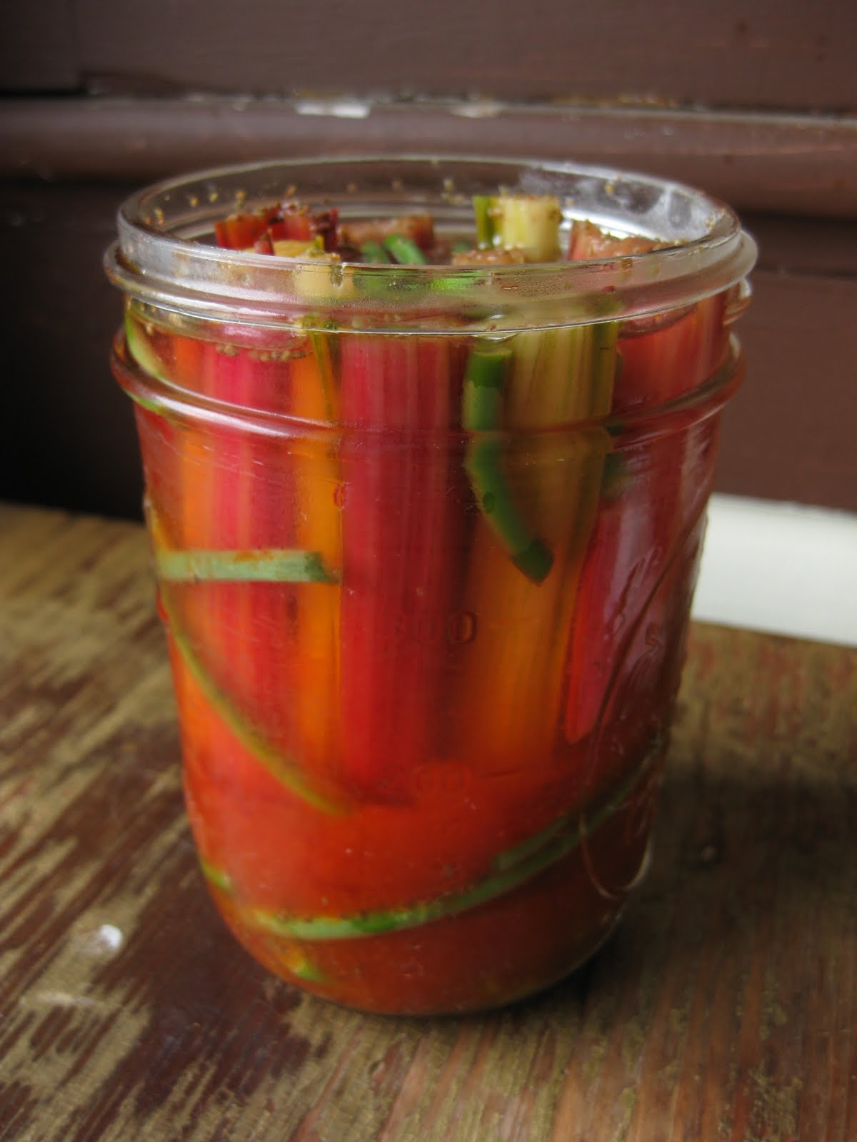 Waltham Fields Community Farm: Pickled Chard Stems