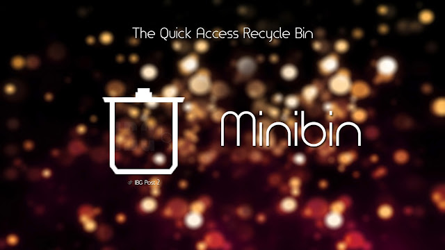 The Quick Access Recycle Bin - IBG
