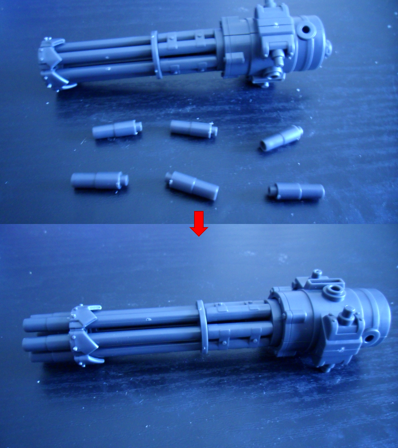 maf0127's Blog: Kit Building - Kotobukiya M.S.G. Gatling Gun