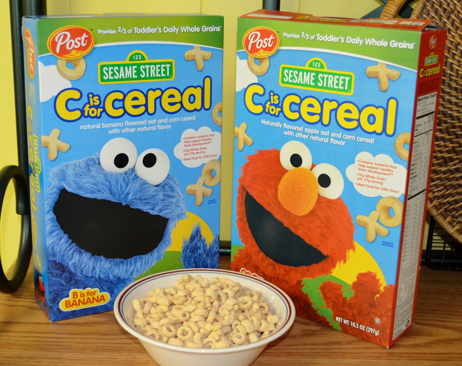 PS Mom Reviews: New Sesame Street Cereal from Post #Giveaway