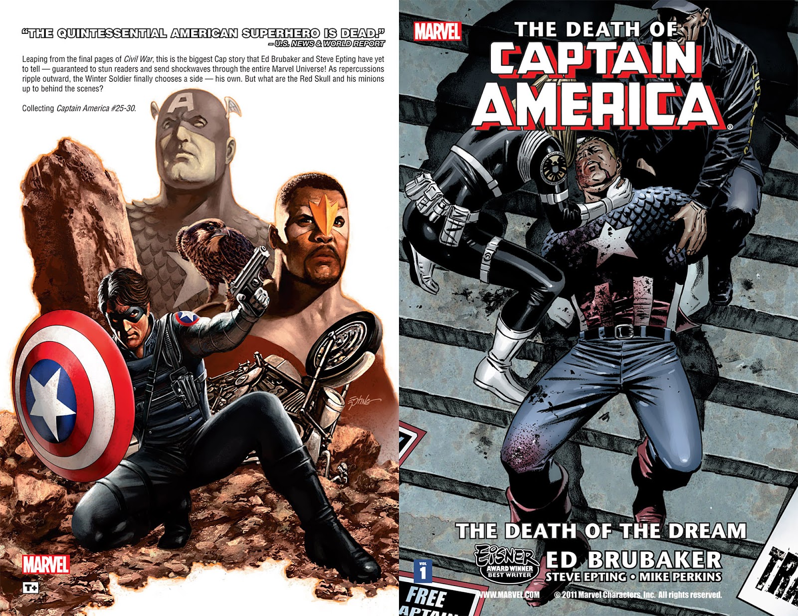 Fallen Son 1-6 The Death of Captain America | Digital Comics Resource