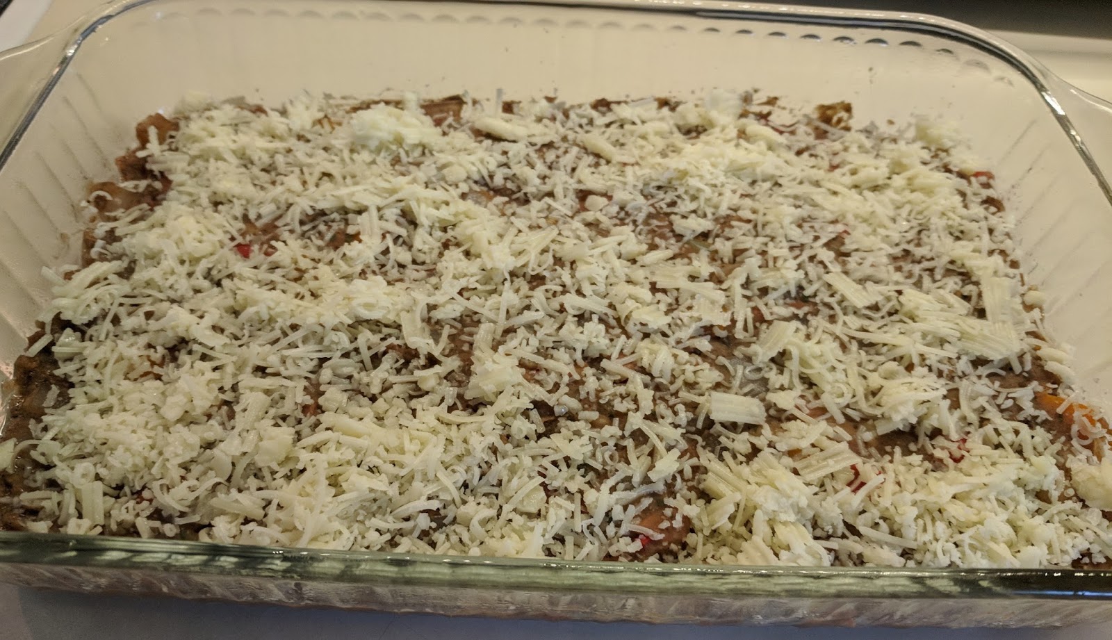 FoodieFunk: Cornbread & Mexican Refried Bean Casserole