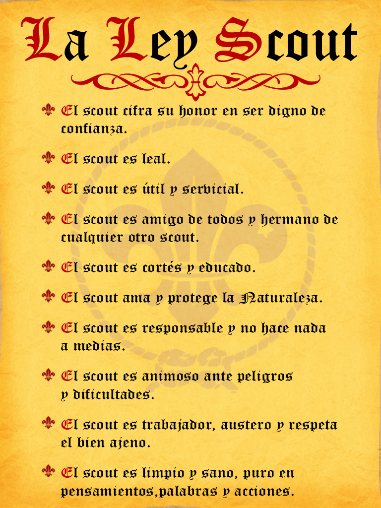 UNIDAD SCOUT - TROPA