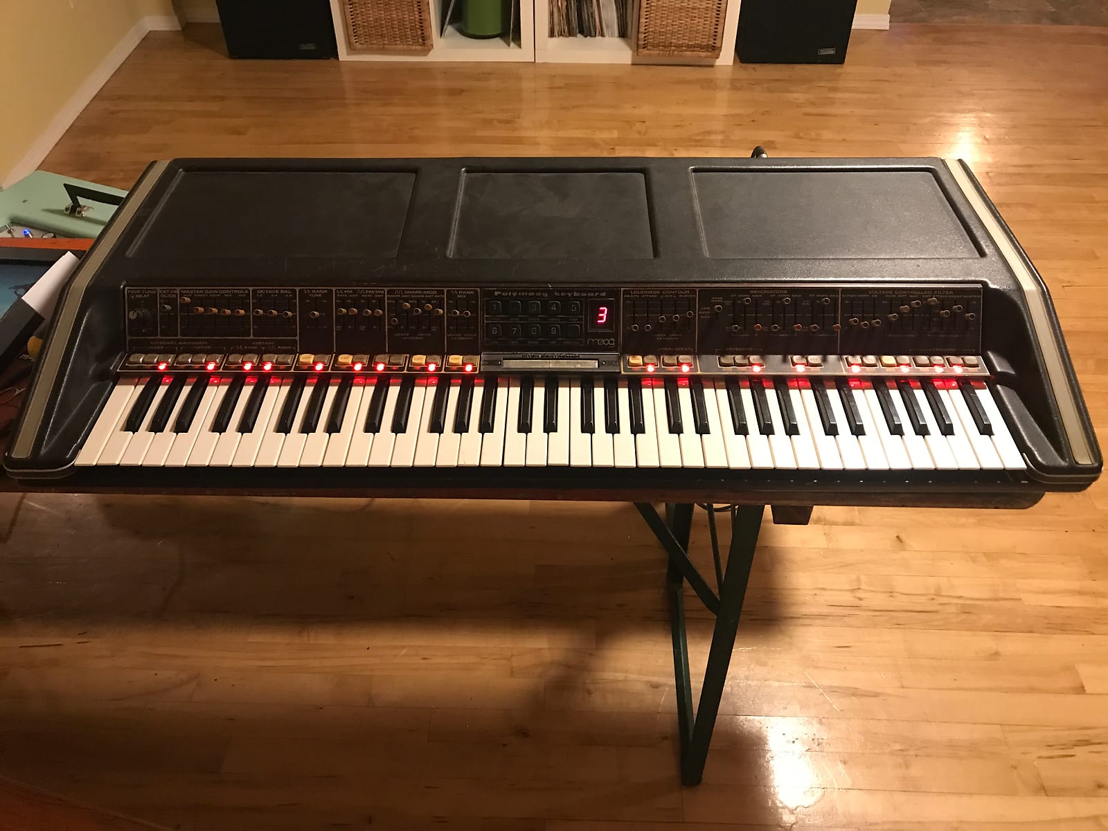 MATRIXSYNTH: Moog Polymoog 203A Analog Synthesizer
