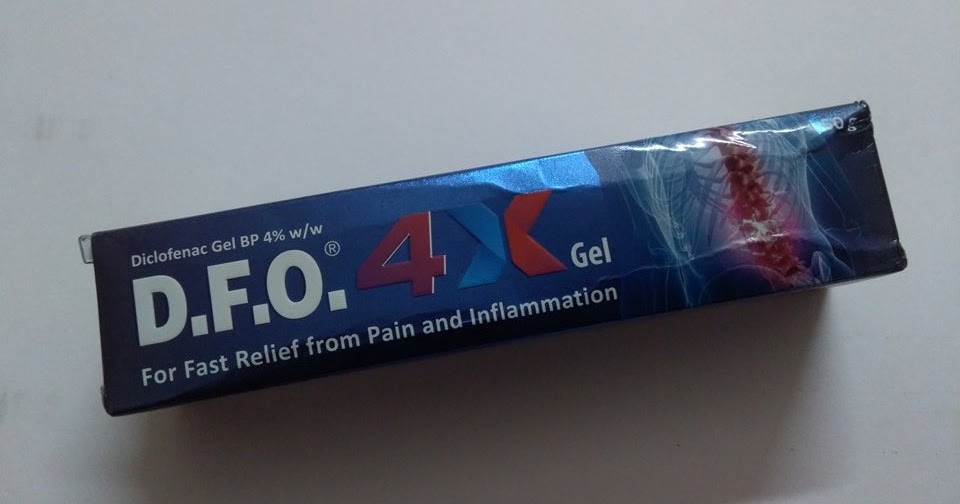 Alive n Kicking: DFO 4X Gel Pain Reliever Review