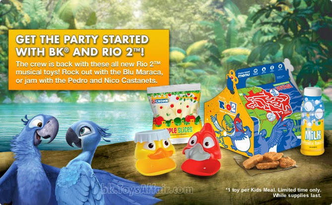 Kids Meal Toys Collection Fan Site: Rio 2