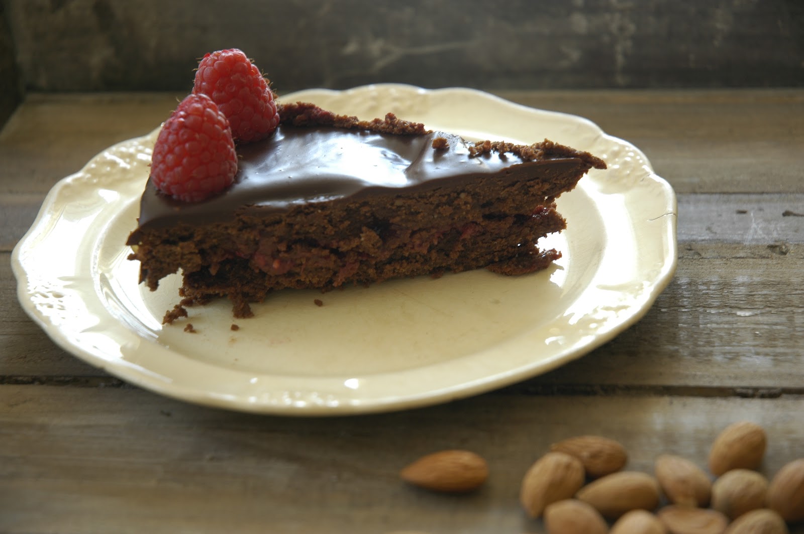 Eat Bake Laugh: Chocolate Torte with Raspberry Filling