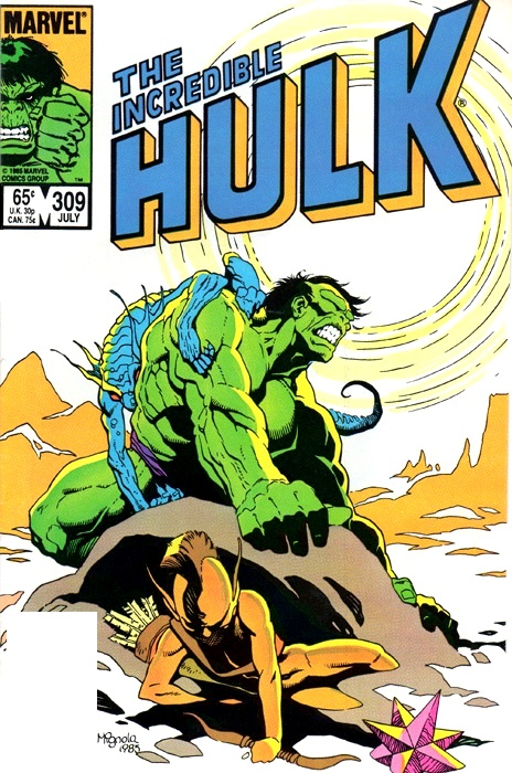 Marvel Comics of the 1980s: 1985 - Anatomy of a Cover - Incredible Hulk ...