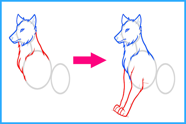 How To Draw Wolves Step by Step | Drawing Course for Beginners