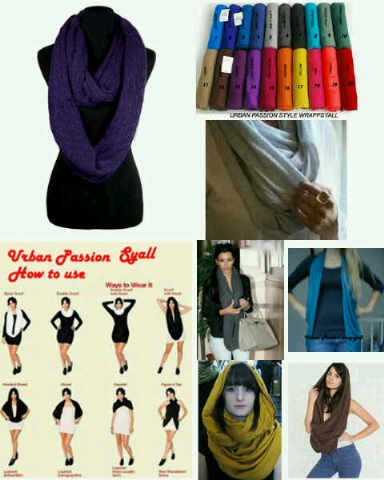 WRAP SYAL : Model Syal Terbaru Dan Serbaguna ~ Joseandkin Shop