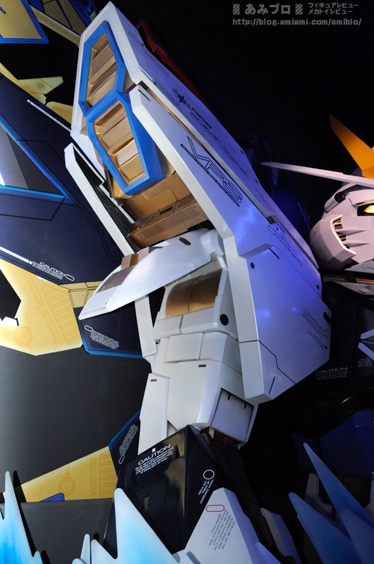 GUNDAM GUY: 1:1 Scale Strike Freedom Gundam Bust On Display - Detail ...