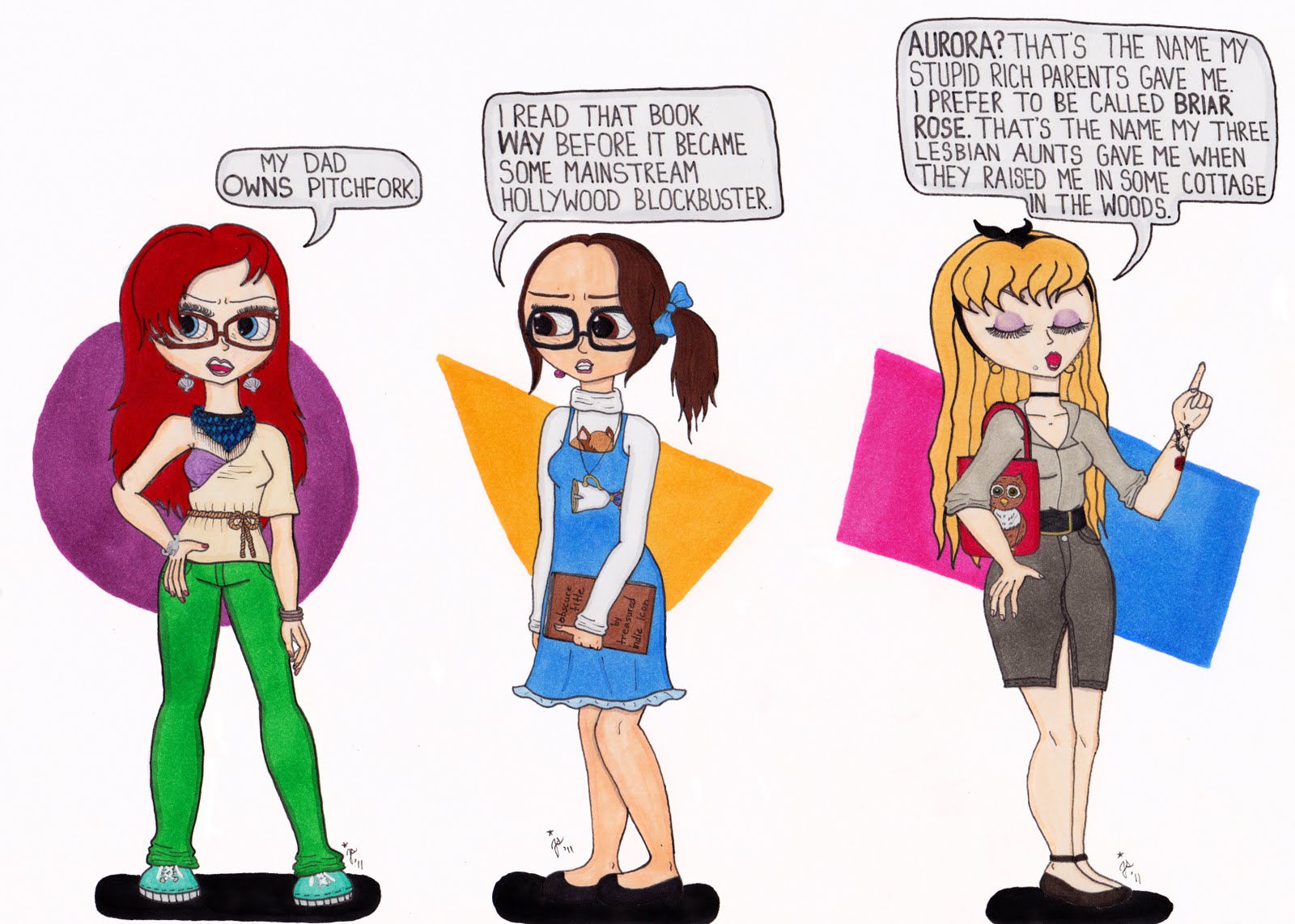 The Dramatic Monarch: The Works of Jenna Sokalski: Look at These ...