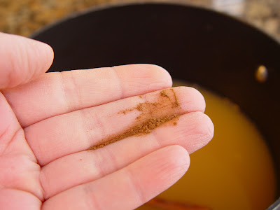 Cinnamon Spiced Wassail and a flute. - Jamie Cooks It Up