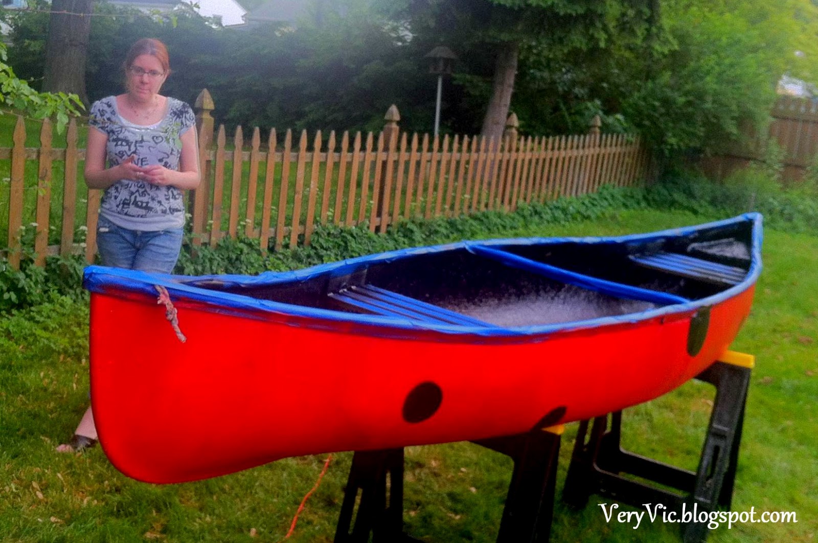 Very Vicky: Canoe Redo