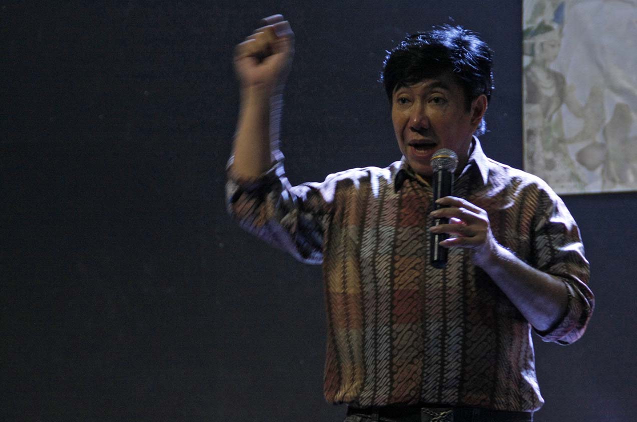 Guruh Soekarnoputra Hadir Di Fkks Trenggelek Jawa Timur