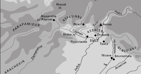 Megas Alexandros: Alexander crossing the Indus at Ohind