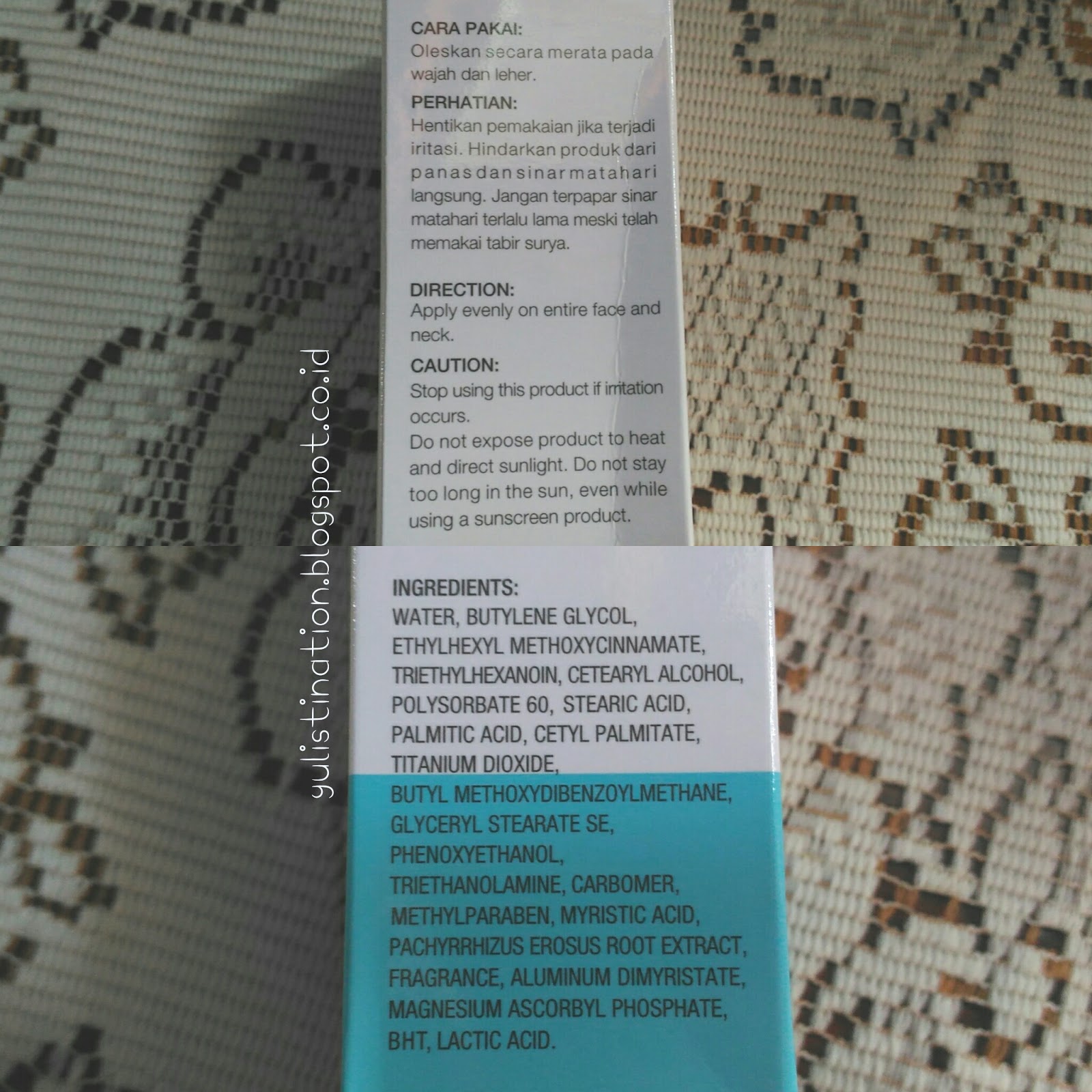 REVIEW : Pixy Day Moisturizing Cream Whitening - The Yulistinay's Diary