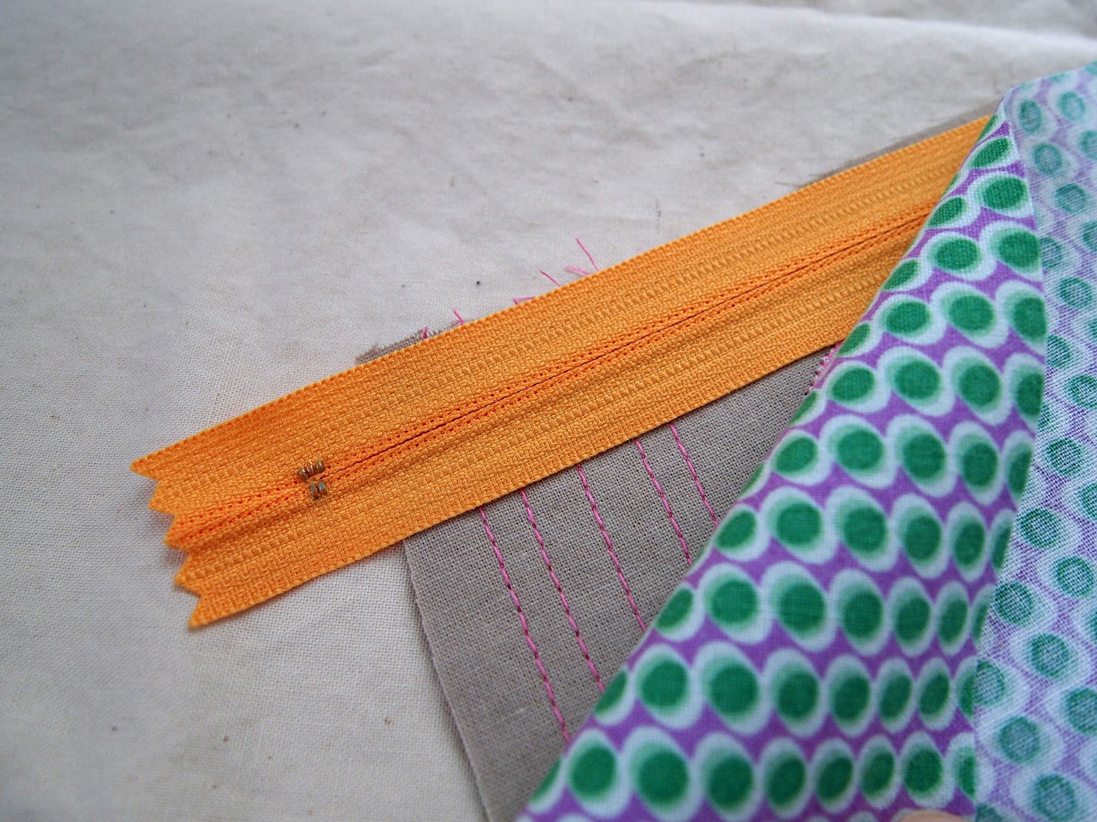 Plum and June: Front Zip Pouches with Shoulder Straps