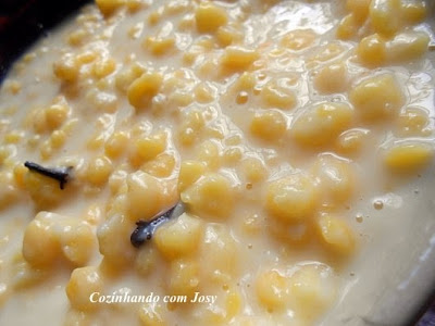 Mungunzá Doce - Cozinhando com Josy