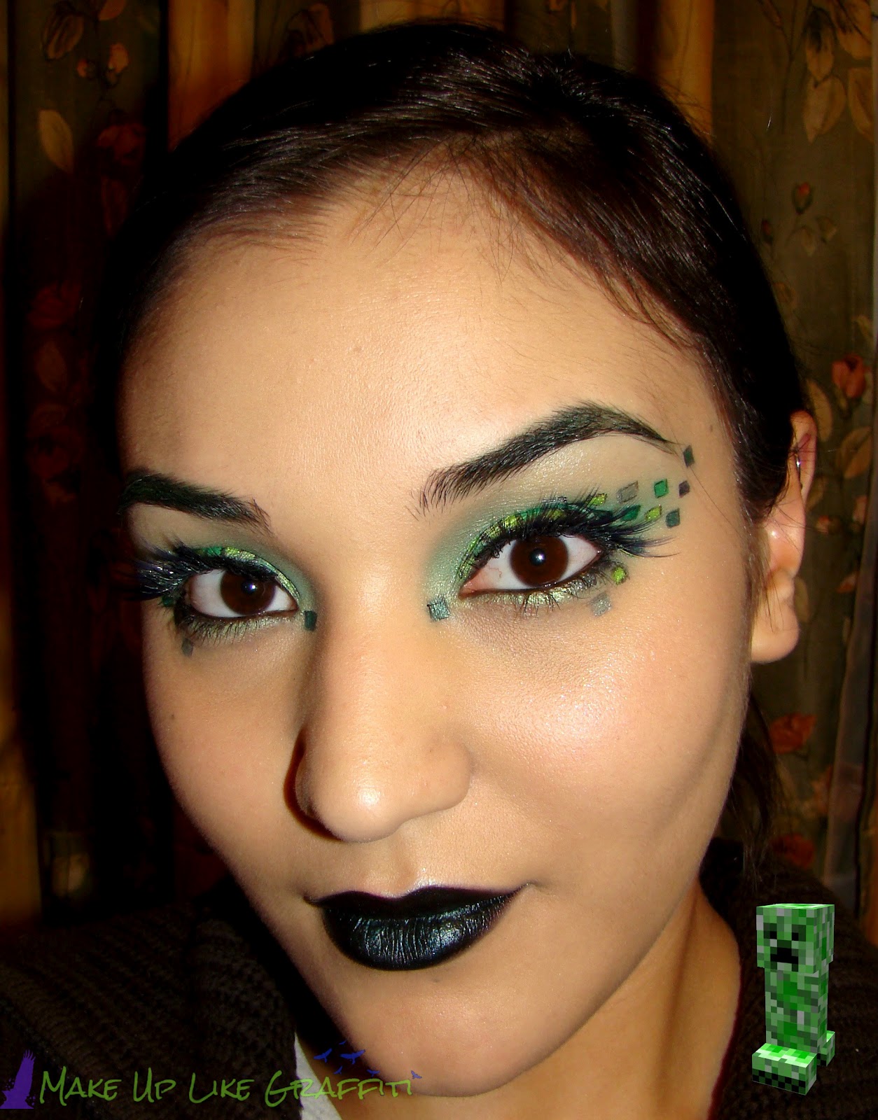 Makeup Like Graffiti: Creeper Eyessssssss! - NTMS Challenge