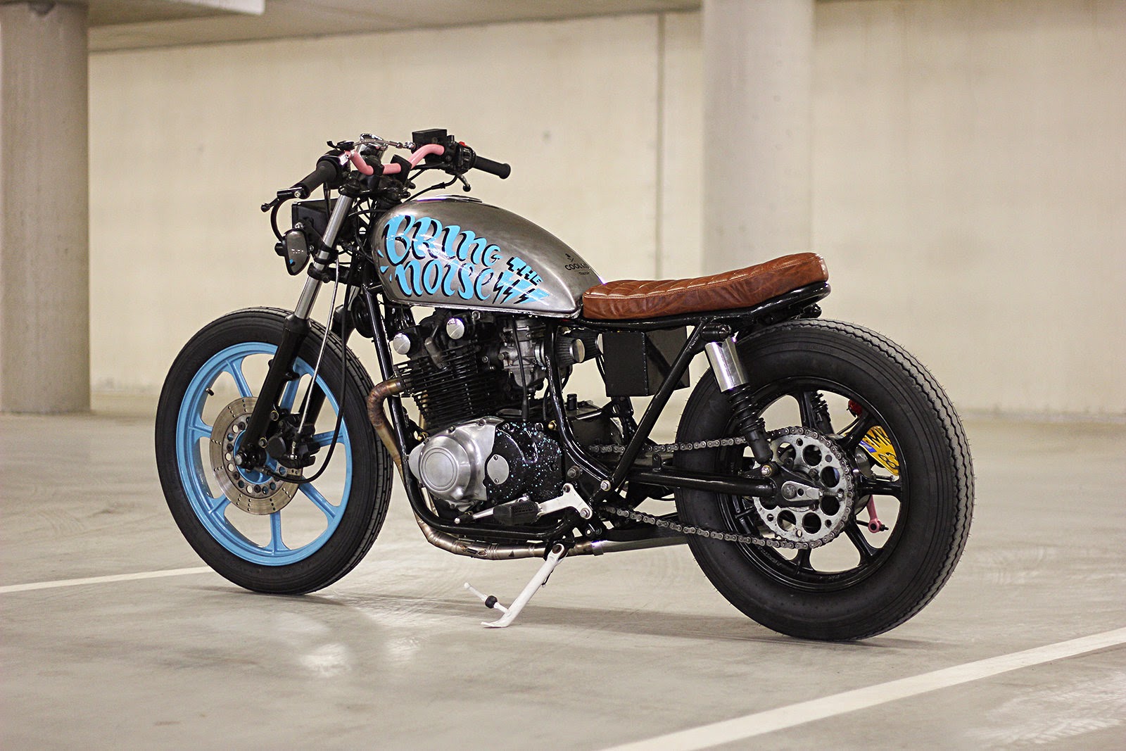 Suzuki GS 450 BratStyle "Bring The Noise" by Cool Kid Customs - Lsr Bikes