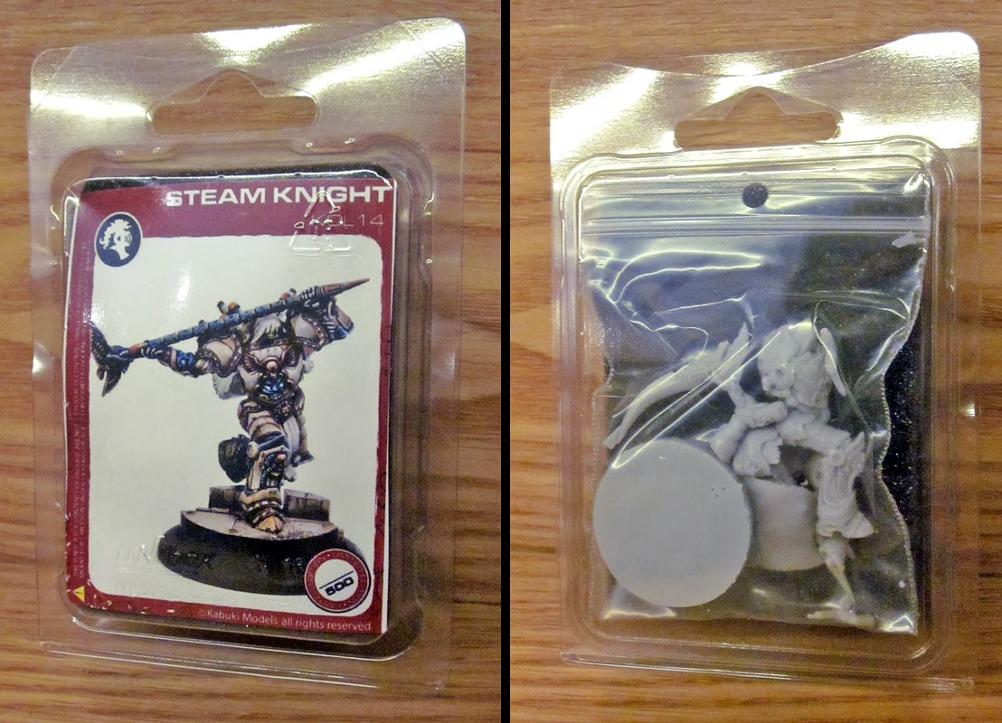 Club Noega: Reseña: Steam Knight de Kabuki Models