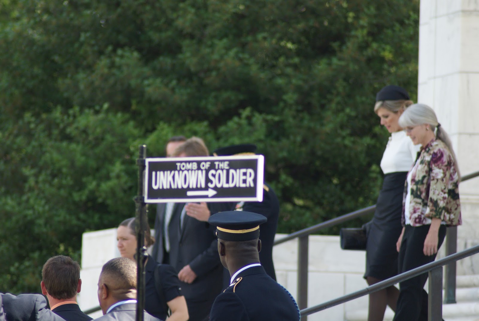 Royal Musings: Royal Couple at Audie Murphy's grave at Arlington