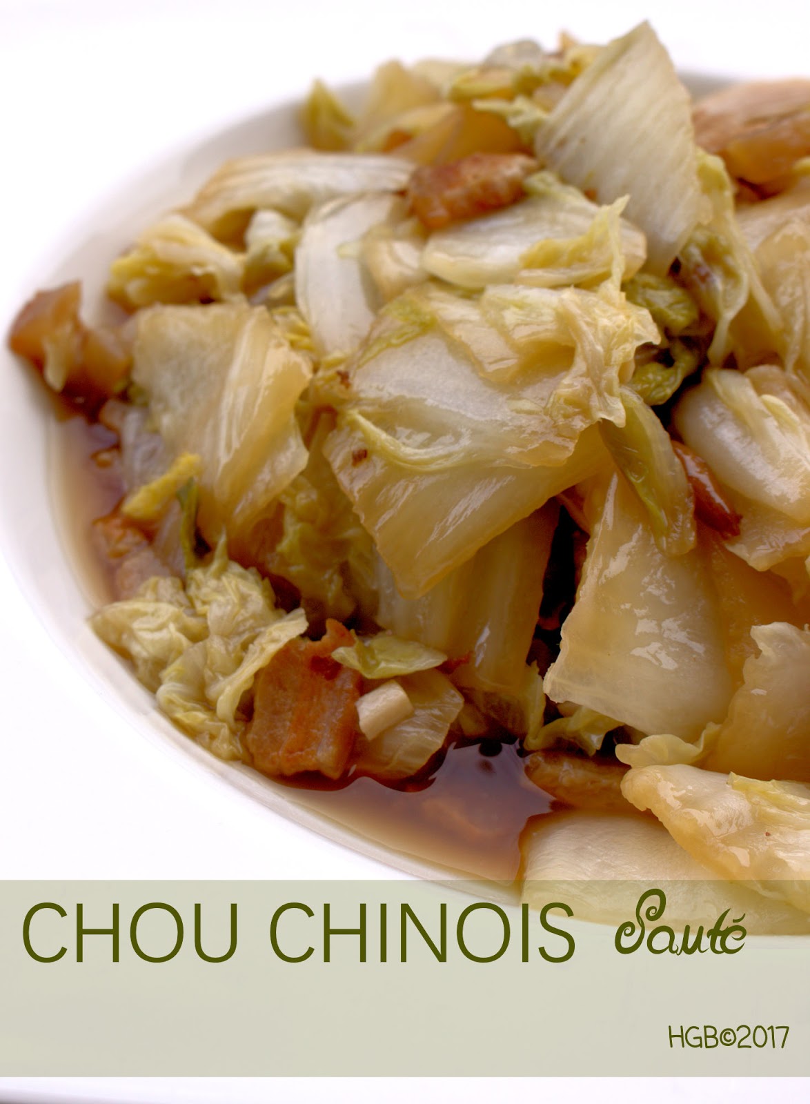 HGB: Chou chinois sauté