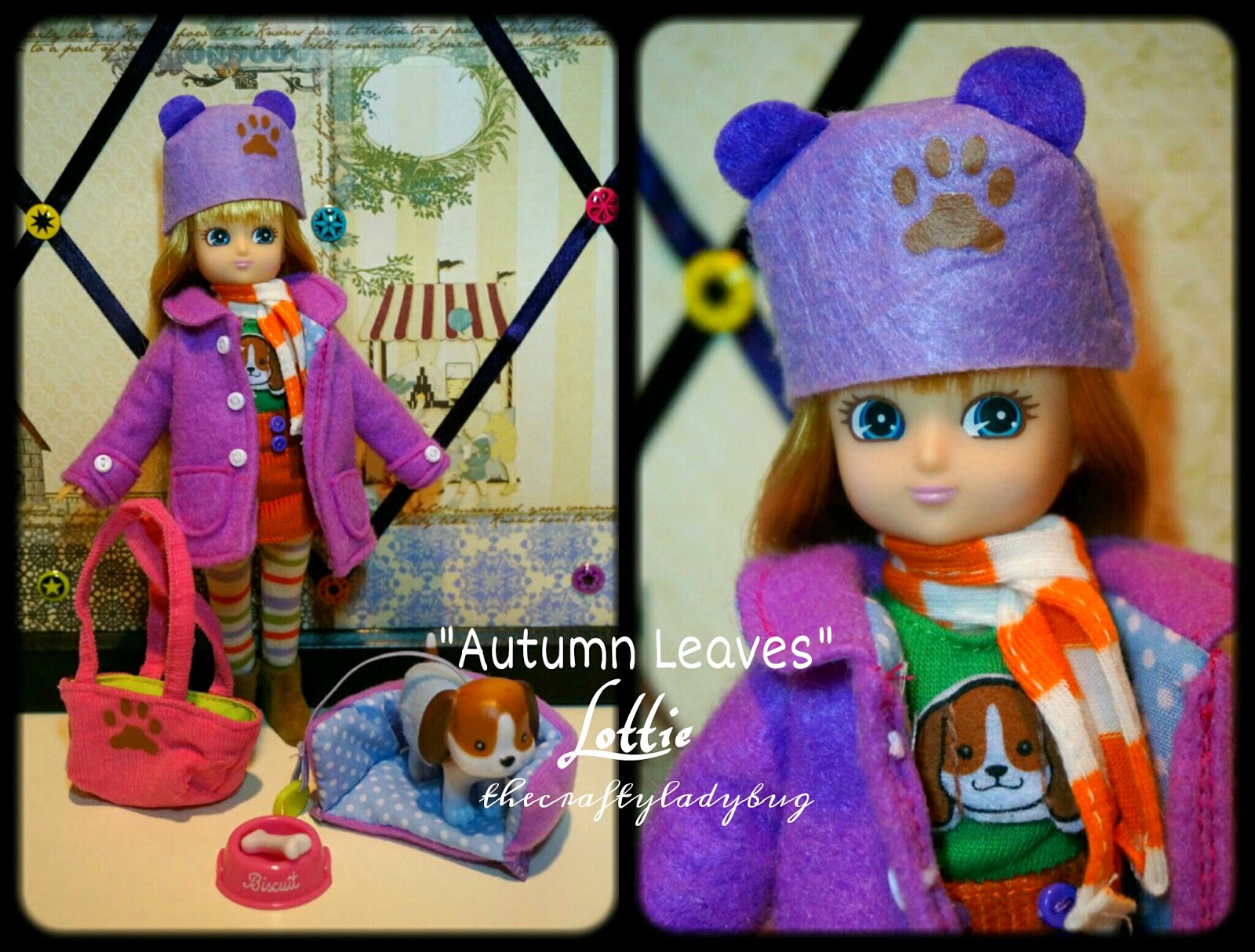 Journey with The Crafty Ladybug : Dolls: Meet my Lottie Dolls