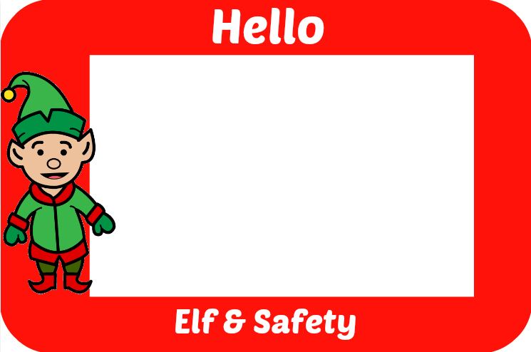 Rosie's Cottage: Printable Name Badge For The Elf In Your Life :)