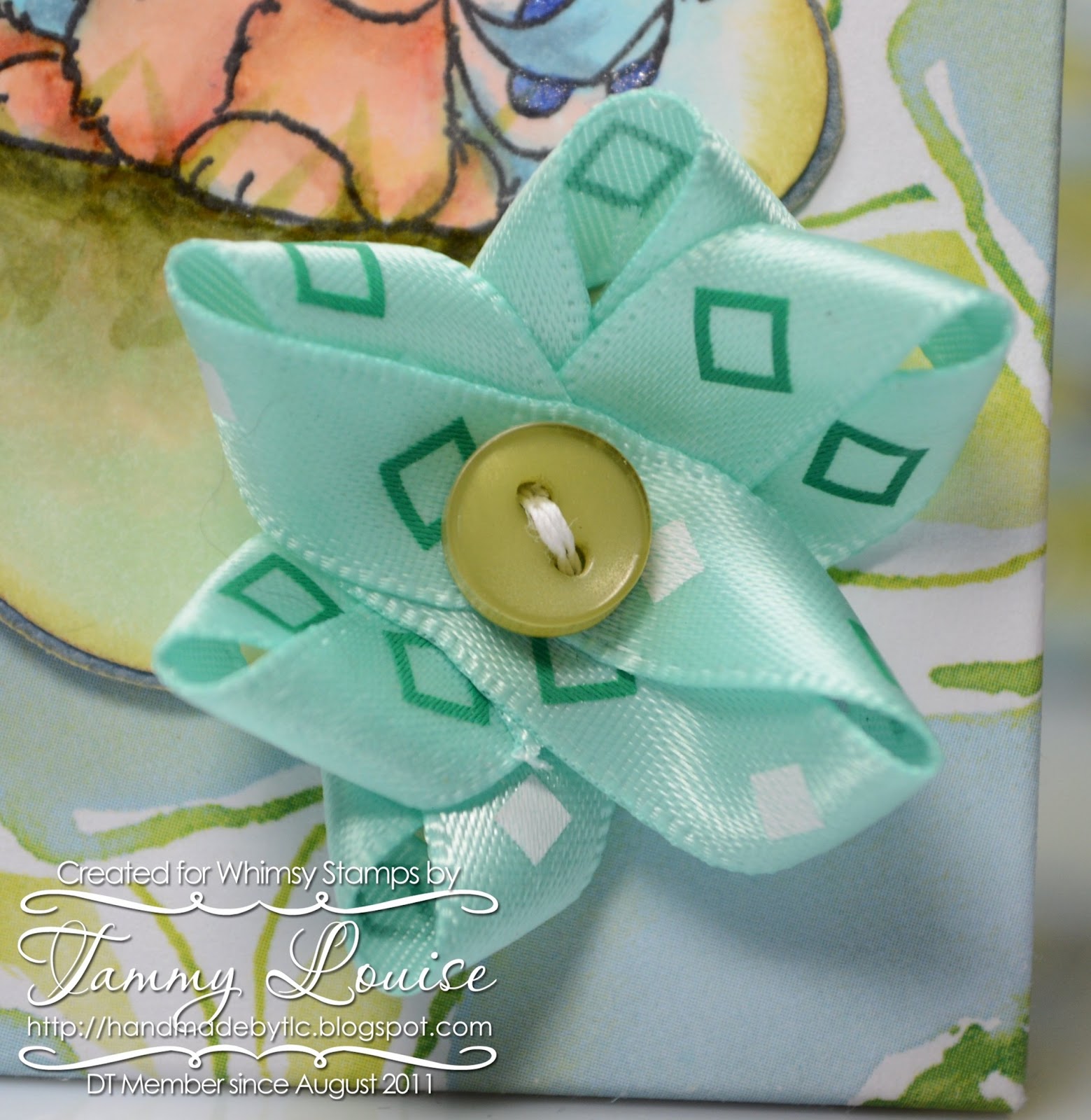 handmadeby tlc: Ribbon Pin Wheel flower with Really Reasonable Ribbon!