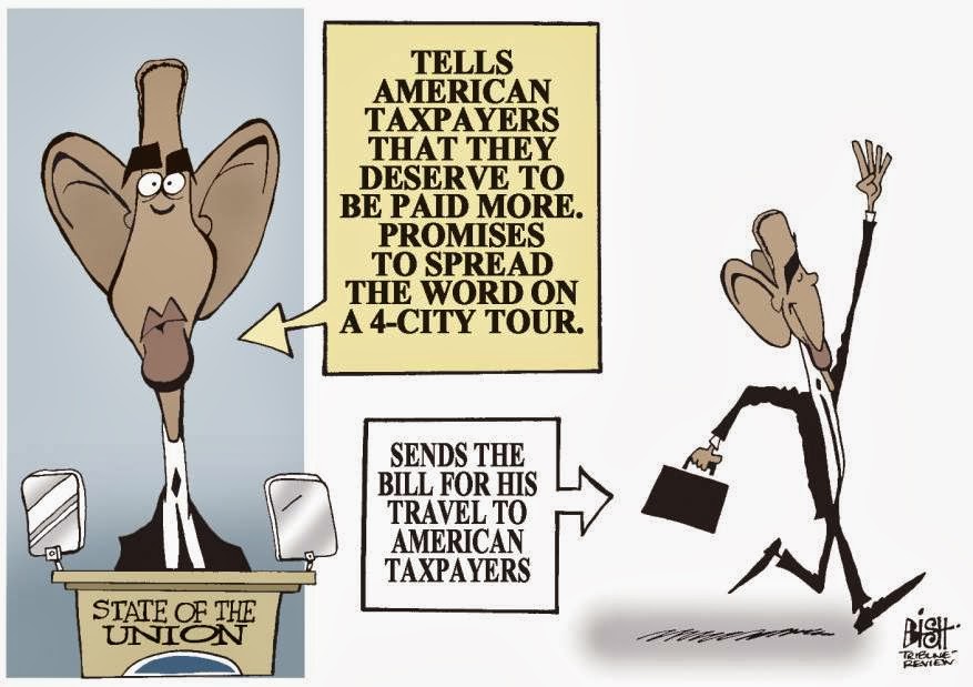 POLITICAL ILLUSION: Obama Sends You Another Bill