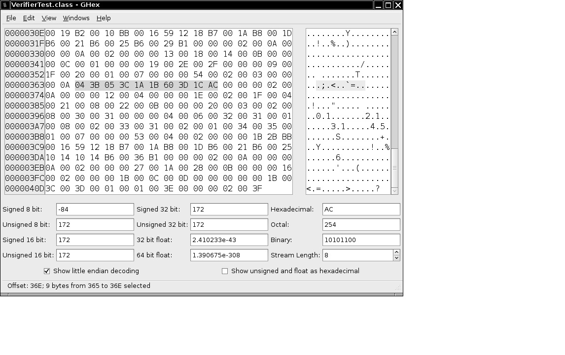 Created By Radit Bytecode Verification