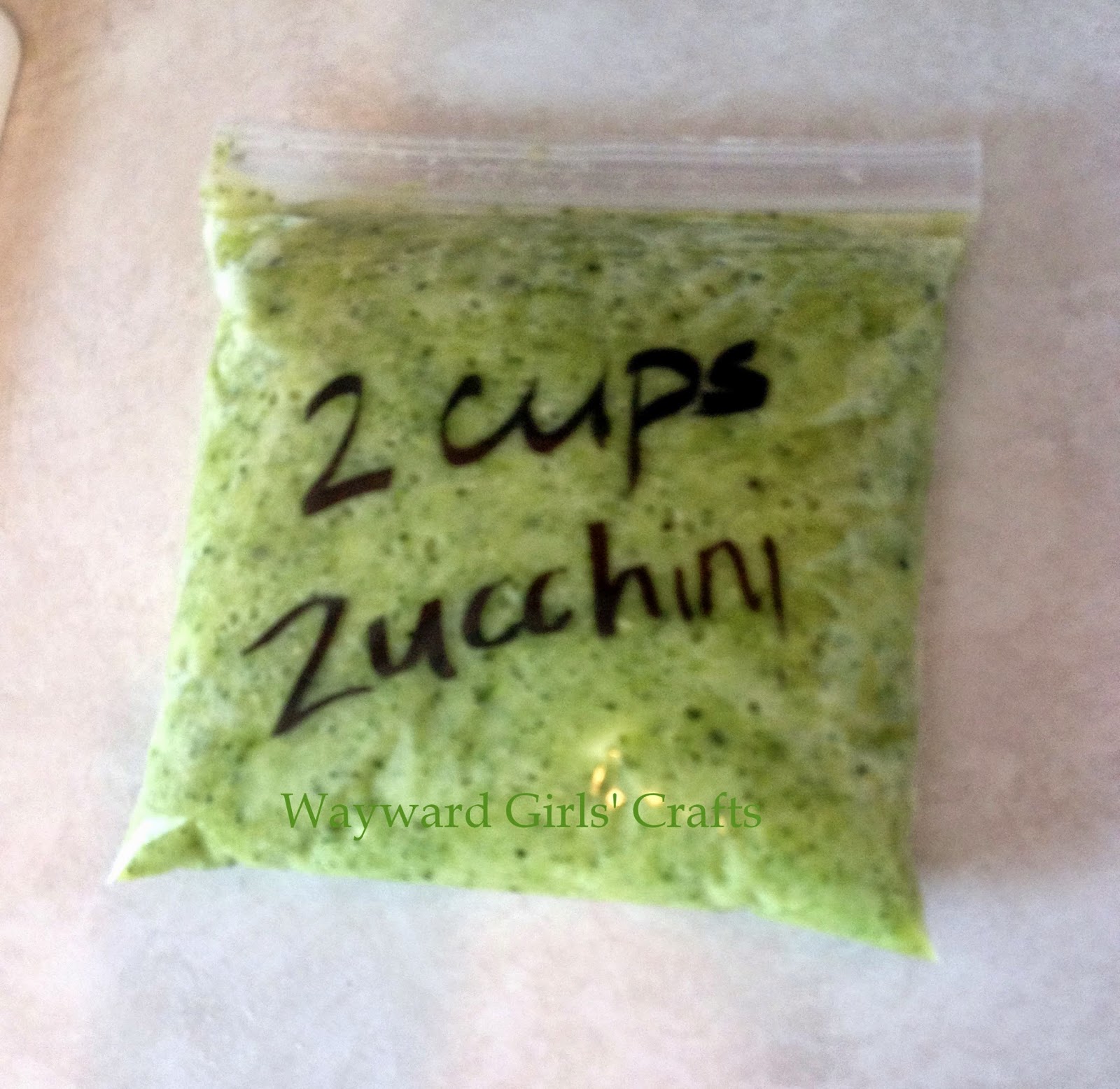Wayward Girls' Crafts: Things to do with Zucchini