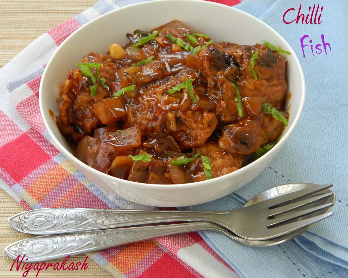 Niya's World: Chilli Fish (Dry variety)