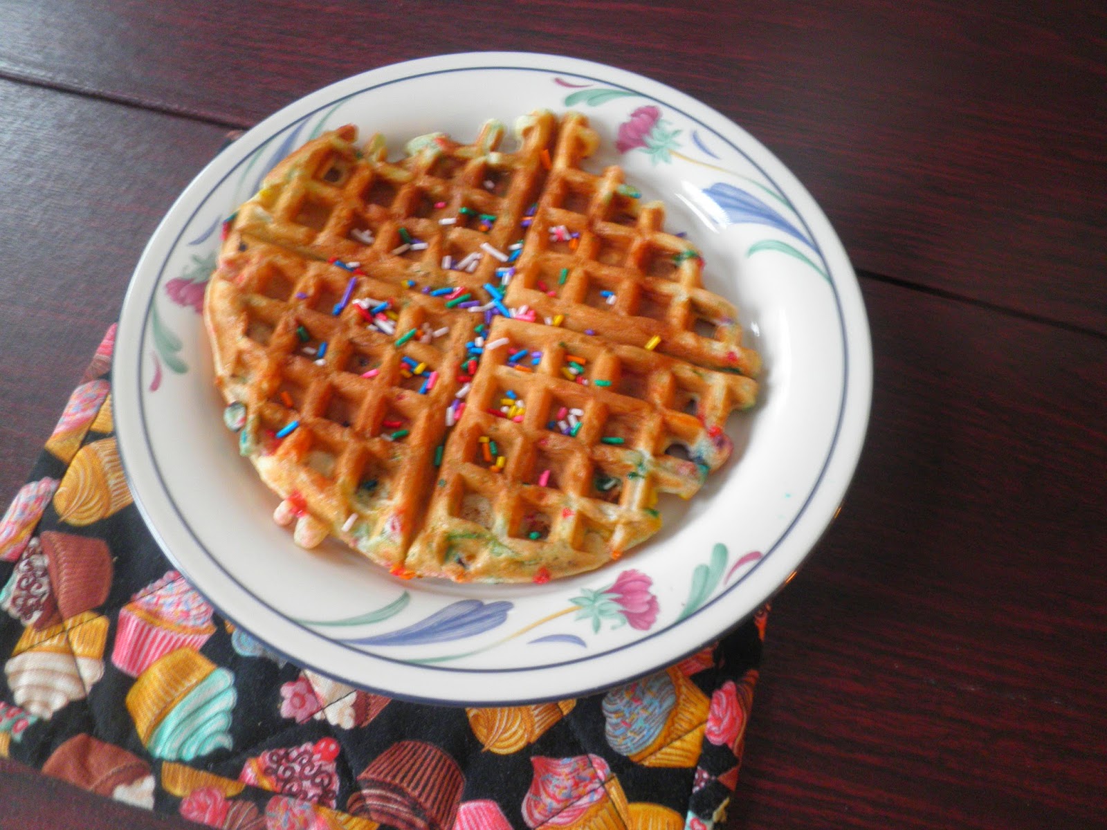 Secrets from the Cookie Princess: Funfetti Waffles