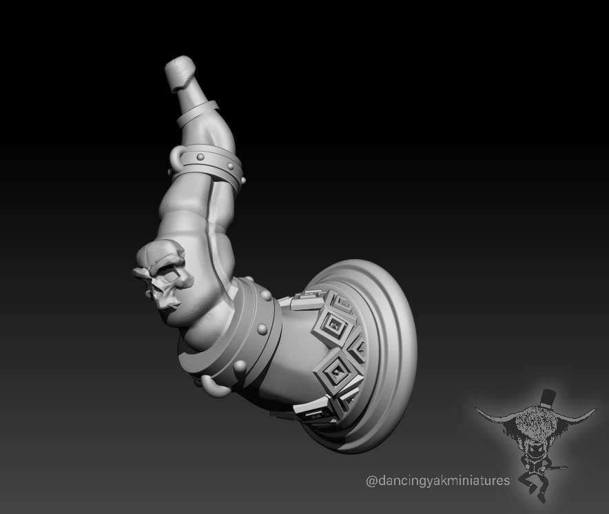 10mm Wargaming: Updated Horn for Trumpeter from Dancing Yak Miniatures